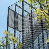 China Rigid Expanded Metal Mesh Used For Building Facade Cladding for sale