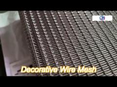 woven flat decorative wire mesh metal room divider