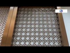 architectural screens room dividers of decorative wire mesh and interior decoration