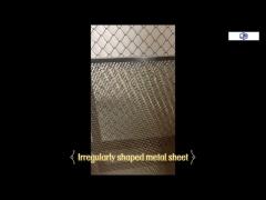 custom size architectural wire mesh panels decorative room divider for commercial space
