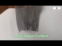 high tensile strength metal sequin mesh for decorative elements in modern designs
