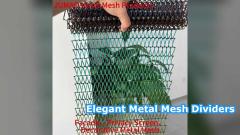 Building Facade Architectural Mesh Wire Mesh Room Divider Interior  Exterior