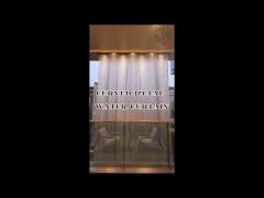 Water Curtain Used In The Hotel Lobby