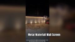Waterfall Fountain Screen Architectural Water Feature