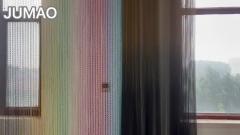 Factory Shot Video: Multi-Color Metal Hook Curtains