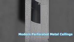 Perforated Metal Curtain Wall For Building Facades