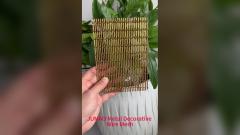 Crimoed Metal Decorative Mesh Decorative Wire Mesh Indoor and outdoor metal mesh