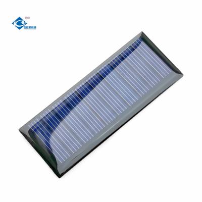 China 0.23W High Efficiency Epoxy Resin Solar Panel ZW-74529 Portable Solar Laptop Charger 5V Mini Solar Panel Te koop