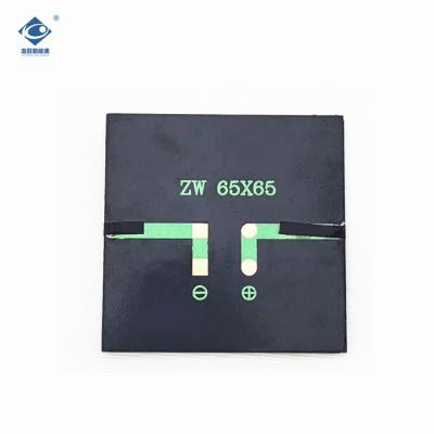 China 5.5V Mini Epoxy Resin Solar Panel ZW-6565-5.5V Customized Size Poly Crystalline Solar Cell 0.6W Te koop