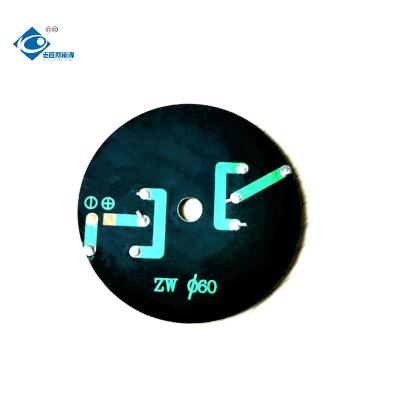 China 0.5W Belief Portable Solar Laptop Charger ZW-Dia60-S Epoxy Resin Solar Panel 3V 4V 5V Te koop