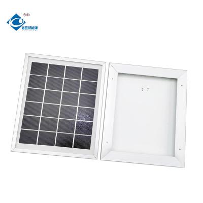 Китай 2.5W Photovoltaic Portable Solar Panel ZW-2.5W-6VM Mini Glass Laminated Solar Panels Charger 6V продается