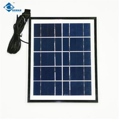 China Customized 4 Watt Solar Photovoltaic Panels Anti Snow Easy Installation Mini Solar Panels 5V for sale