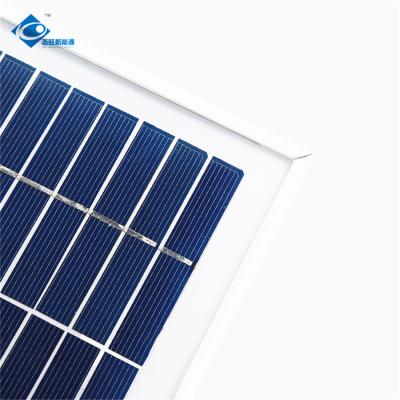 Китай Панель солнечных батарей системы солнечной энергии 5W ZW-5W-18V мини 18V прокатанная стеклом для заряжателя ноутбука панели солнечных батарей продается