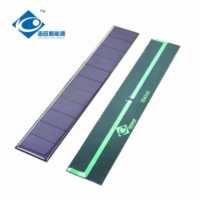 China 1.65W painel solar cristalino poli de alta qualidade solar de pouco peso 5.5V de painel ZW-25443 à venda