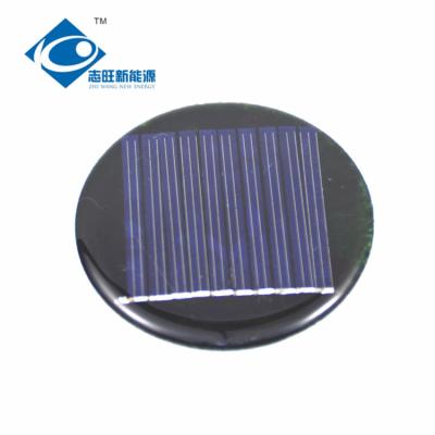 China painéis solares pequenos redondos de 5V 0.25W para os painéis solares aumentados ZW-R58 solares da energia do carregador do sunpower à venda
