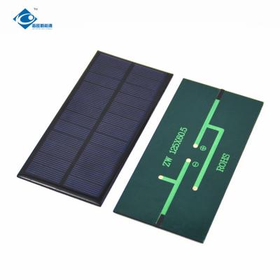 China células solares cristalinas polis do silicone de 1.05W 6V para o carregador solar filexable exterior ZW-12560 à venda