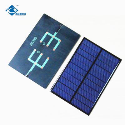 Cina 5.5V per peso solare 24.5g delle cellule di pannello solare del regolatore 1.45W del caricatore del mppt il mono ZW-12585 in vendita