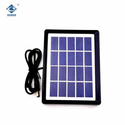 China 5V Portable Mini Outdoor Camping Solar Panel ZW-1.3W-5VM Mini Home Solar Power Charger System 1.3W Te koop