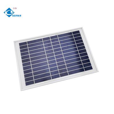 China 12V Wholesale High Quality ZW-8W-12V Glass Laminated Solar Panel 8W Portable Solar Panel Charger Te koop