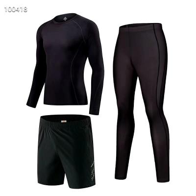 China Las camisetas del músculo cupieron deportes de funcionamiento de la manga larga visten el estiramiento de secado rápido delgado para el entrenamiento del gimnasio en venta