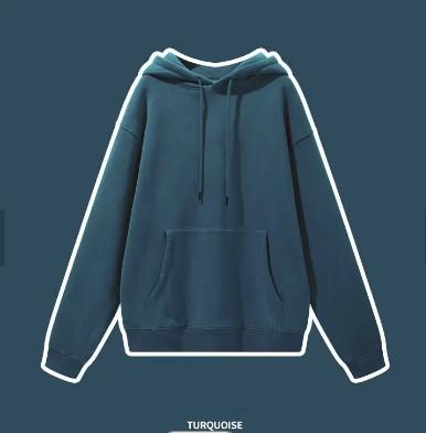 Китай 22-23 осень и зима плюс сгущенные ваткой брюки hoodie сплошного цвета hoodie европейские и американский костюм hoodie продается