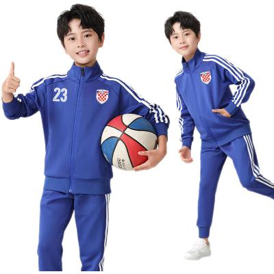 Cina Uniforme lunga di riscaldamento su misura gruppo del gioco della manica del jersey di calcio di usura del gruppo di inverno dell'autunno degli uomini di formazione del vestito del calcio dei bambini in vendita