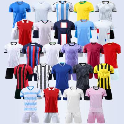 Cina 2022 coppe del Mondo che preparano nome su ordinazione Logo Number di Team Sports Uniform Jersey Football della maglietta di calcio dei fan di versione nazionale del giocatore in vendita