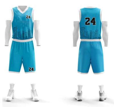 China chaleco del entrenamiento de los deportes del baloncesto del traje del sistema de los niños modificados para requisitos particulares Lleno-cuerpo del estudiante en venta