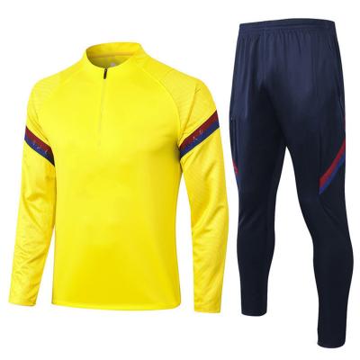 China 21/22 equipo de los equipos del fútbol de los sistemas del club que entrena al equipo al por mayor uniforme del fútbol de los equipos del fútbol de la capa de la chaqueta de los pantalones de los jerséis del cliente en venta