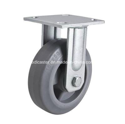China 6 mm Espessura 400 kg Capacidade de carga TPE rígido Caster 7008-56 para máquinas industriais à venda