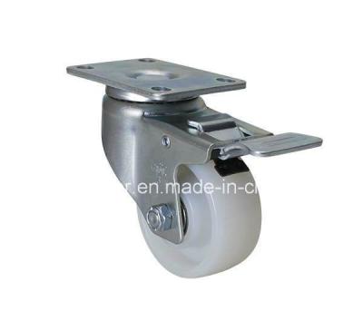 China Plaque Brake PA Caster 5023-26 Diâmetro 75mm Edl Médio 3