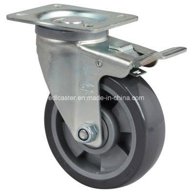 China Ballenlagerplaatrem PU Caster 6425-76 Edl Medium 5