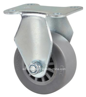 Cina 2 mm Spessore Edl Mini 30 kg TPE rigido Caster 2602-53 per esigenze personalizzate in vendita