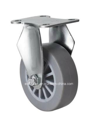 Cina 2 mm Spessore 62 mm Diametro Edl Mini Rigid TPE Caster 26025-53 per elevata capacità di carico in vendita