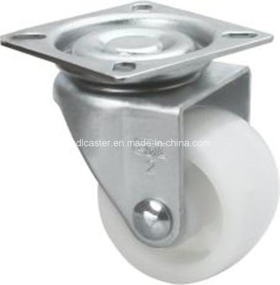 Cina 80kg Plate Swivel Po Machine Caster 3112-04 Colore bianco e prestazioni per il lavoro pesante in vendita