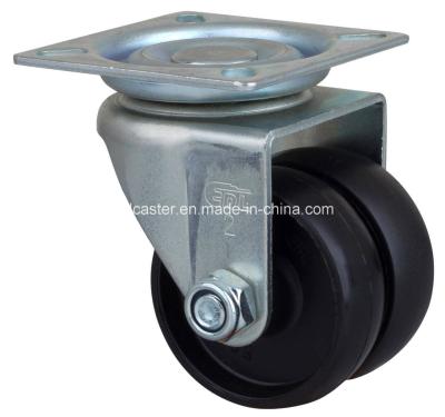 Cina 50 mm di nylon piastra ruota girevole macchina PA Caster 3112-13 con costruzione pesante in vendita