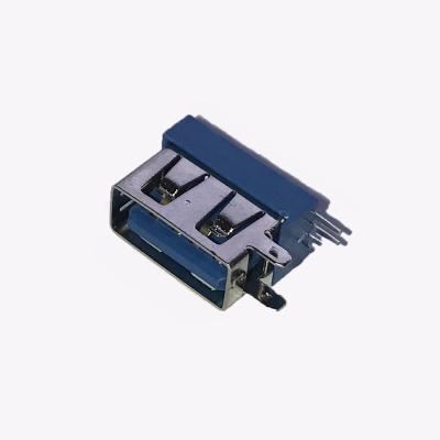 China RoHS CE 10.0mm Type A Female USB Connector USB 2.0 for chagers or pcb boards from China manufacturer for sale