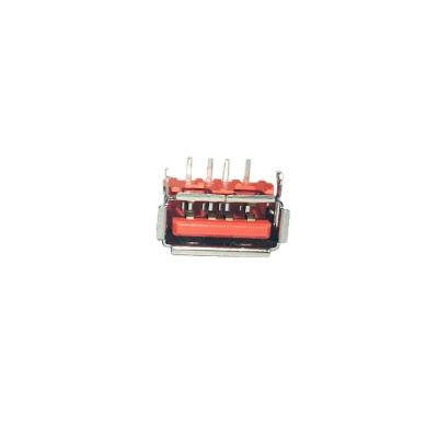 China Colorful widely used 10.0 mm Type A Female 2.0 USB connectors for electronics products pcb boards for sale