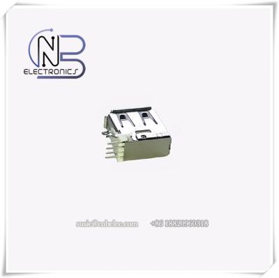 China Scratch resistant Waterproof Type A Female 2.0 USB Connector on sidewalls USB connector used on PCB Boards for sale