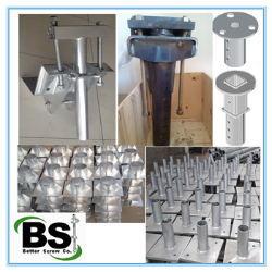 China House lifting use Steel Heavy duty Helical anchor slab brackets for sale