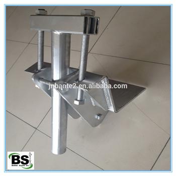China OEM service New Construction Steel Helical Piles and Brackets for sale