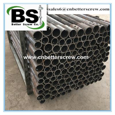 China Black Steel Screw Anchor for Electrification Foundation for sale