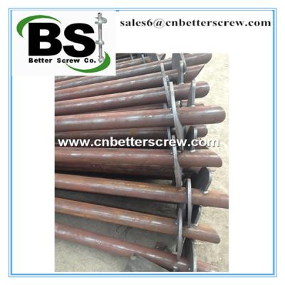 China 7 ft long Deep Foundation Screw Pipe for sale
