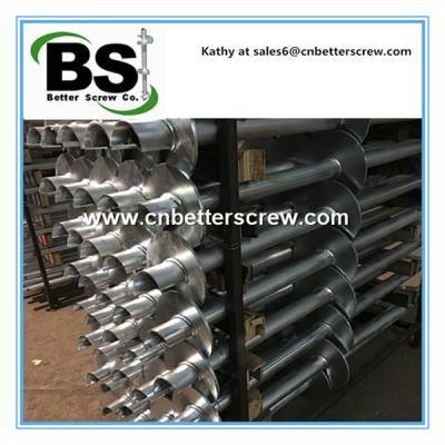 China Solar Farms Foundation Helical Screw Piles for sale