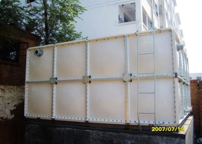 China smc water tank with elevated steel fiberglass frp sectional water tank best quality grp water tank for sale