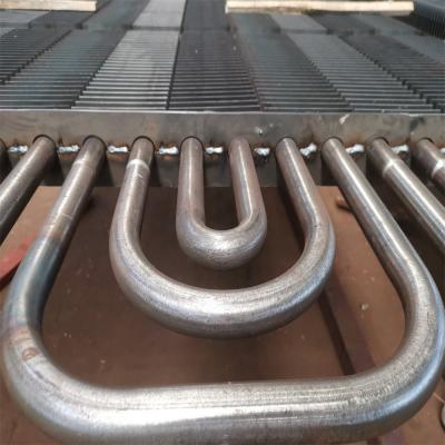 China El ahorrador horizontal estándar de la caldera de ASME pintó la central eléctrica de gas del tubo de aleta de H en venta