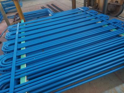 China Gas Fired Boilers Superheater Coils With Heat Transfer Tube Bundle for sale