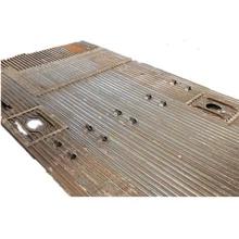 China Customized Length Industrial Boiler Water Wall Panels Carbon Steel Multiple Nozzle Surface Painted for sale