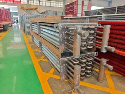 China Waste Heat Recovery With Boiler Economizer Spiral Type Finned Tube Heat Exchanger for sale