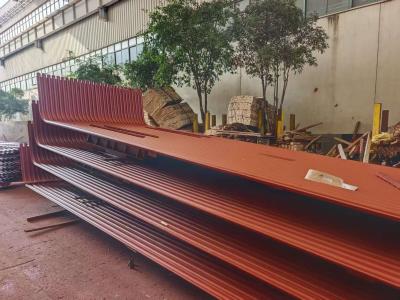 중국 맞춤형 크기의 보일러 막벽 3mm 두께 500mm 폭 보일러 부품 판매용